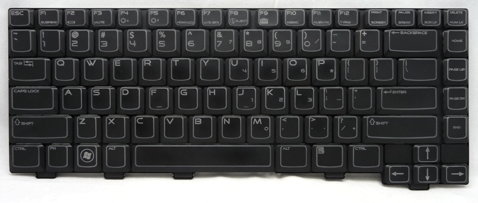 Alienware MSeries M14X-R1 Keyboard | Replacement Part