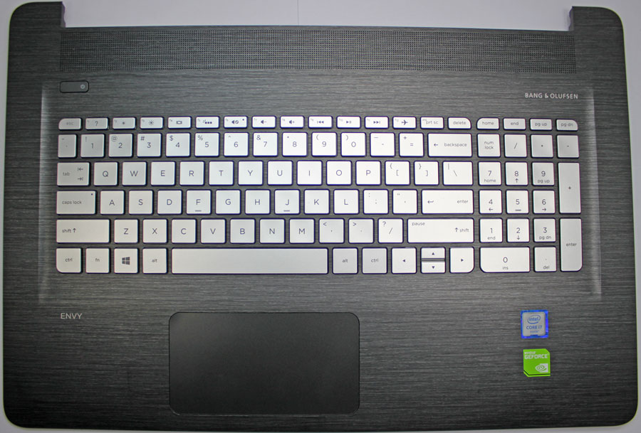 HP Envy M7-N109DX Keyboard (Silver) | Replacement Part