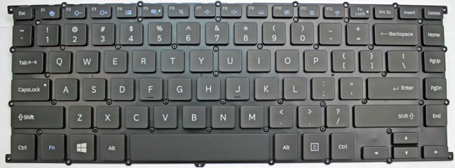 Samsung ATIV Book 9 NP940X5J-K01US Keyboard (Backlit) | Replacement Part